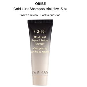 Oribe | Hair | Pick 85 Oribe Gold Lust Shampoodeluxe Sample Size | Poshmark